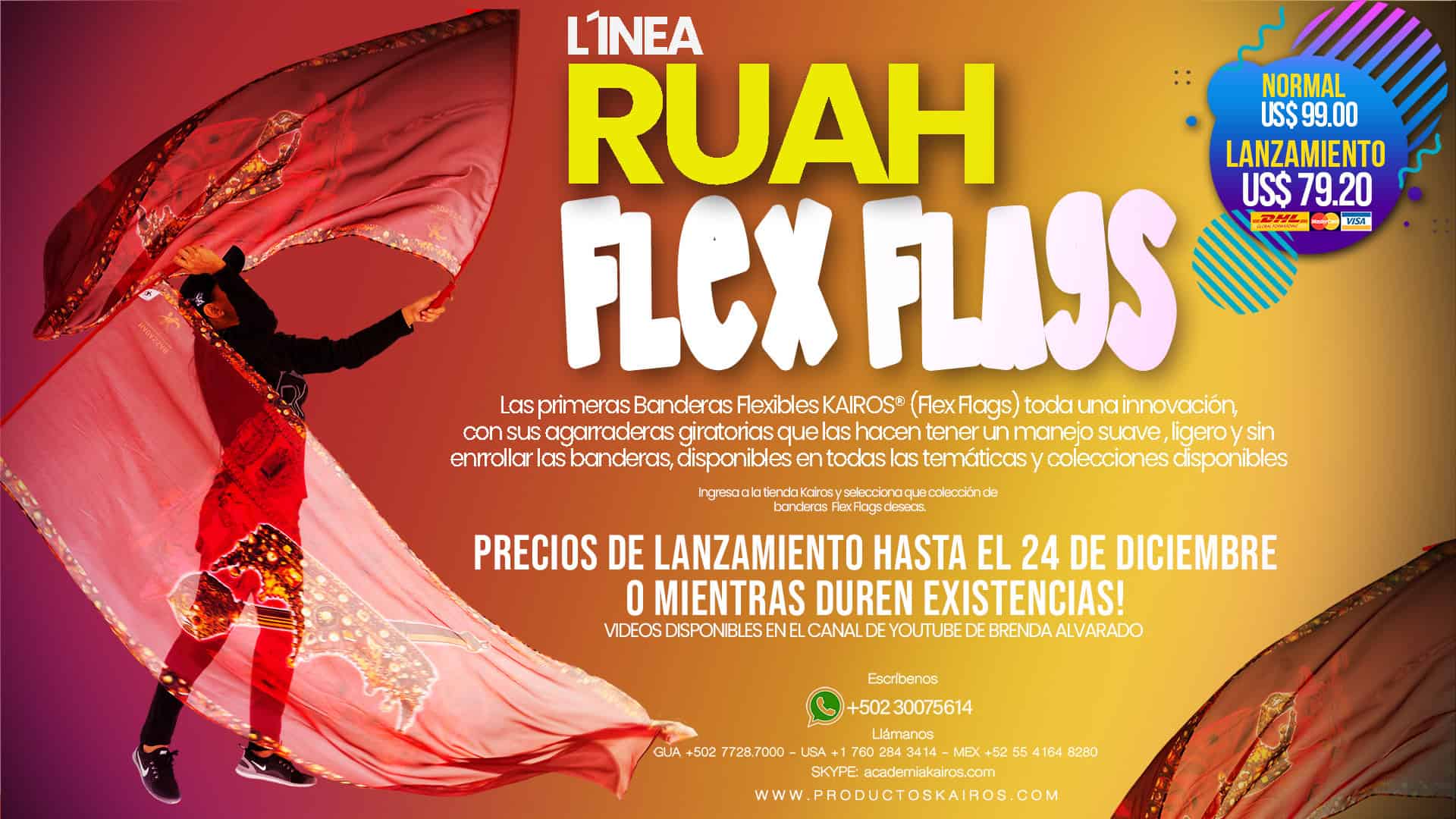 Flex Flag - Grupo Kairos