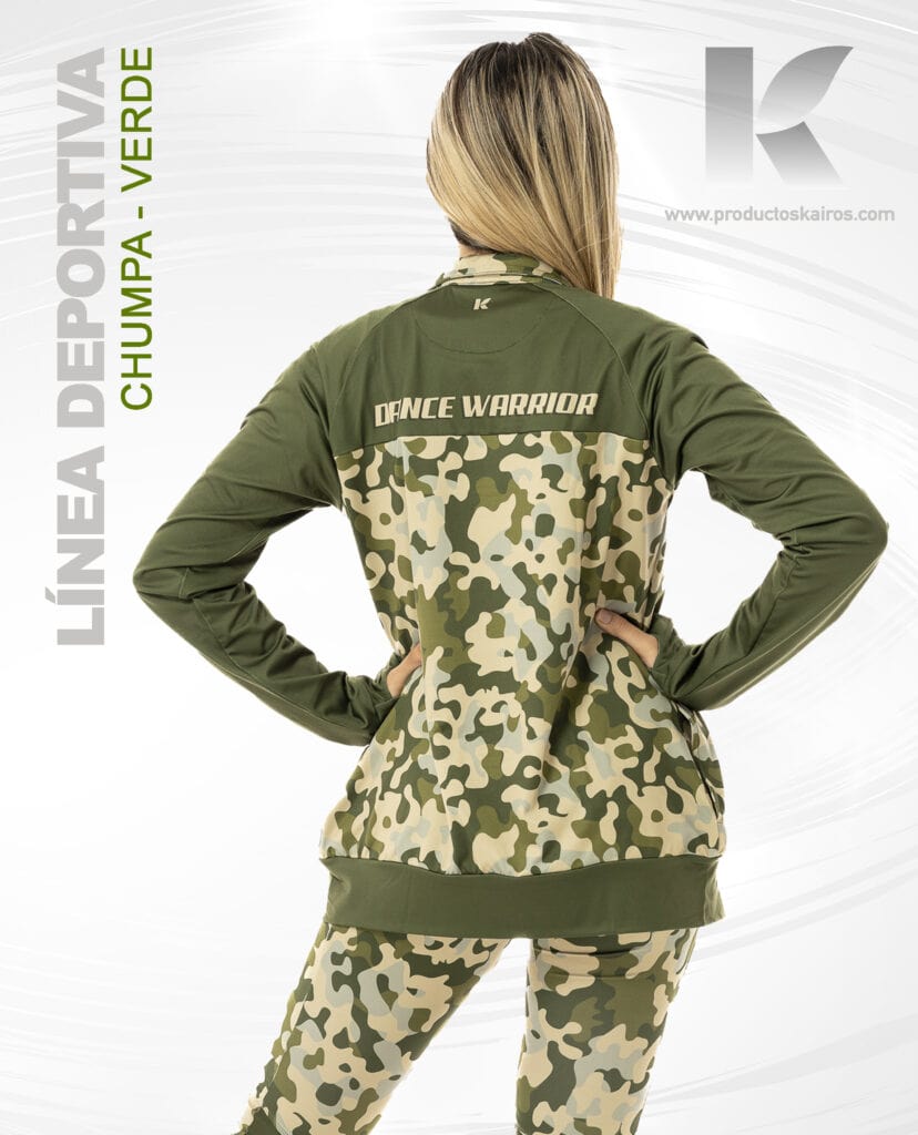 CHUMPA CON DISEÑO MILITAR - Grupo Kairos