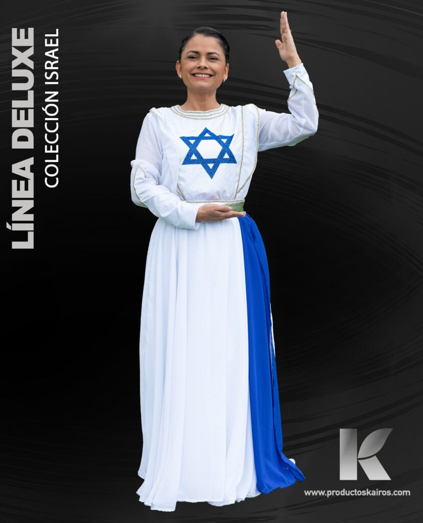 Vestimenta de danza Israel - Grupo Kairos