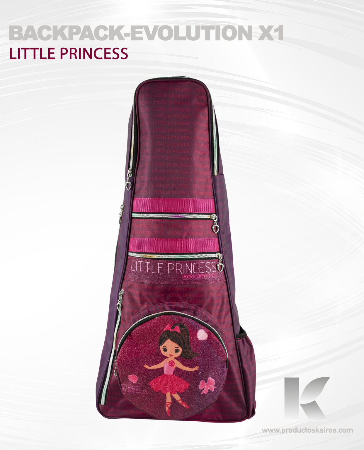 BACKPACK - LITTLE PRINCESS EVOLUTION X1 - Grupo Kairos